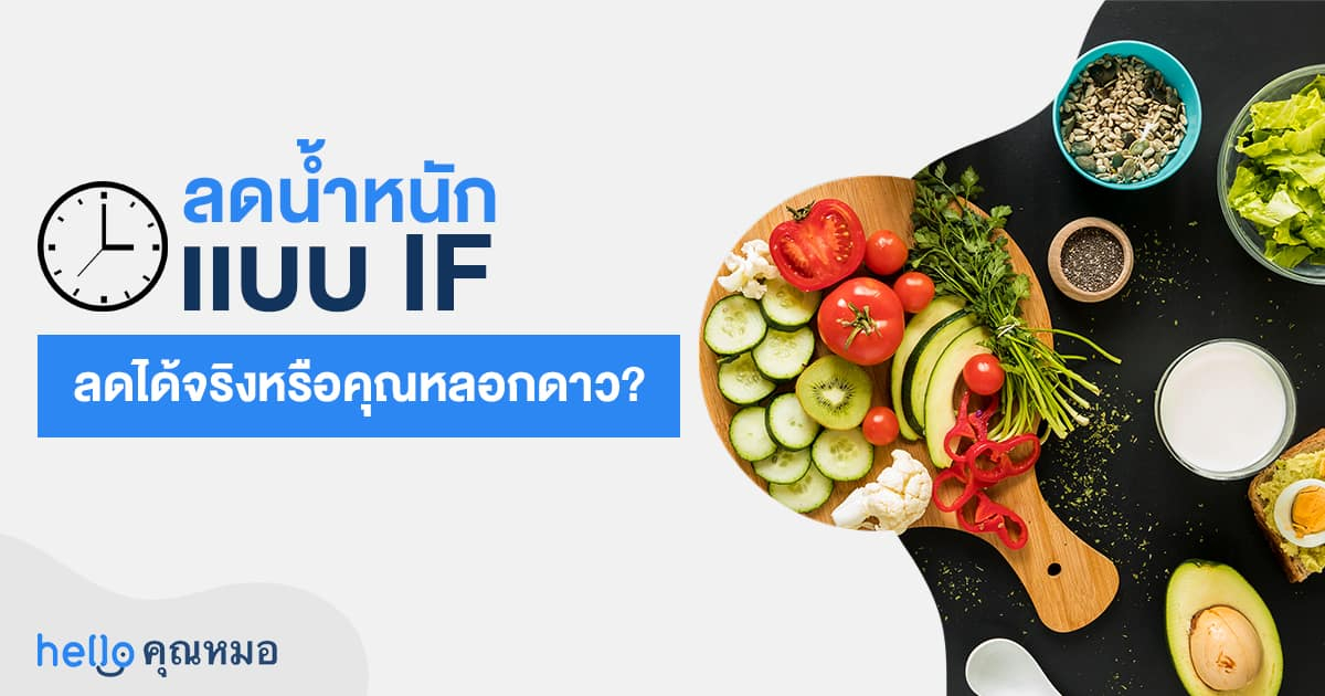 Intermittent Fasting หรือ IF แบบ 16/8 ช่วยลดน้ำหนักได้ไหม - Hello Khunmor